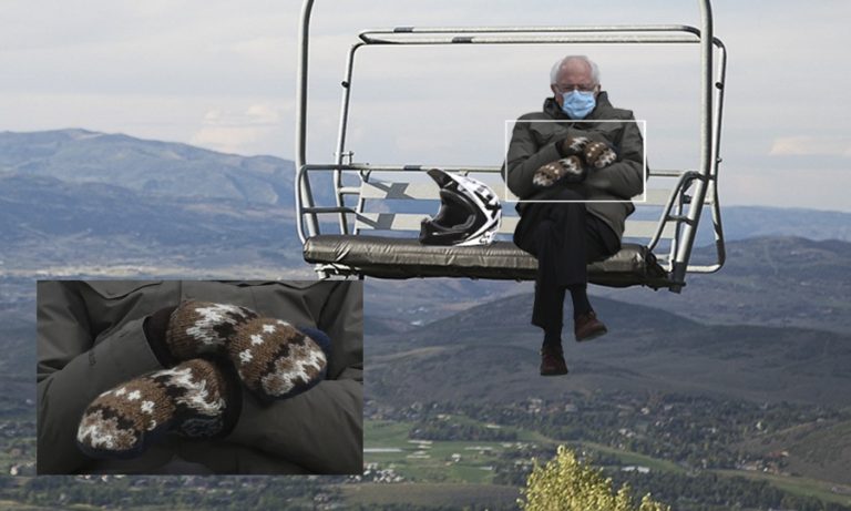 Bernie Sanders Wears Wrong Gloves to the Bike Park – Gnar Couch